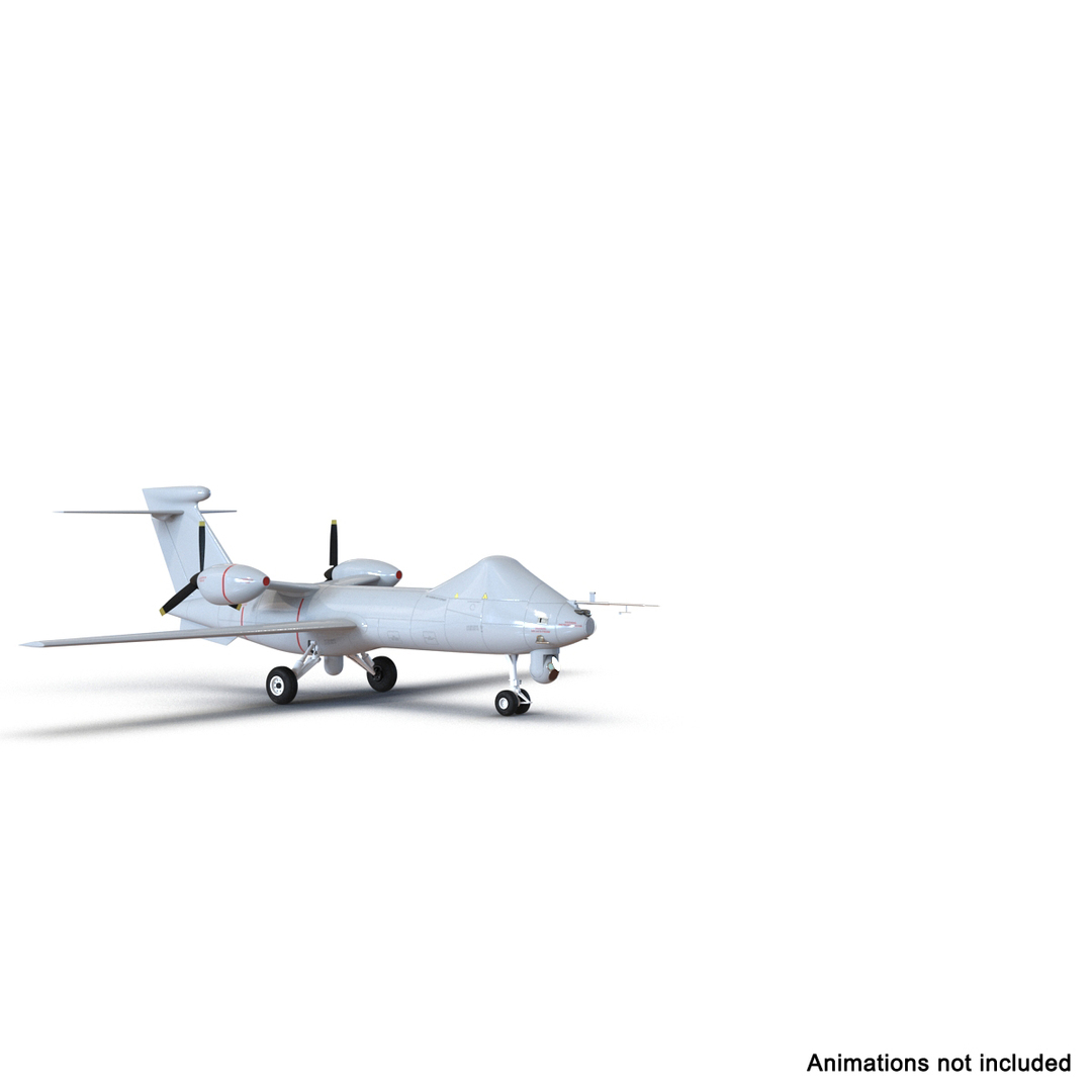 3d Model Bae Systems Mantis Uav