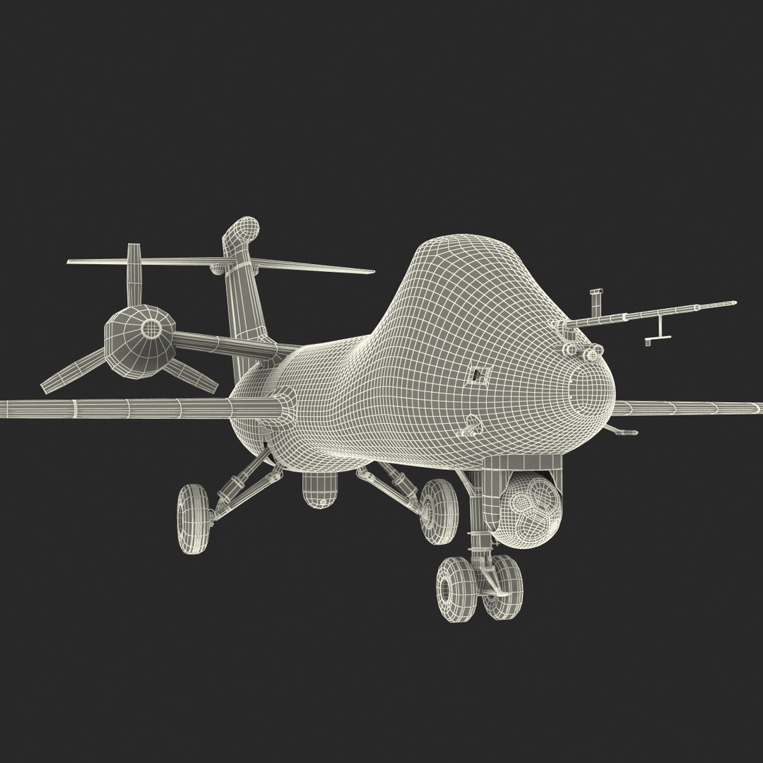 3d model bae systems mantis uav
