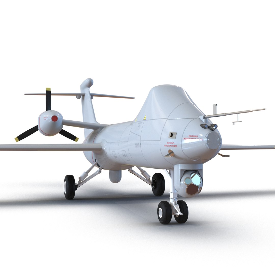 3d model bae systems mantis uav