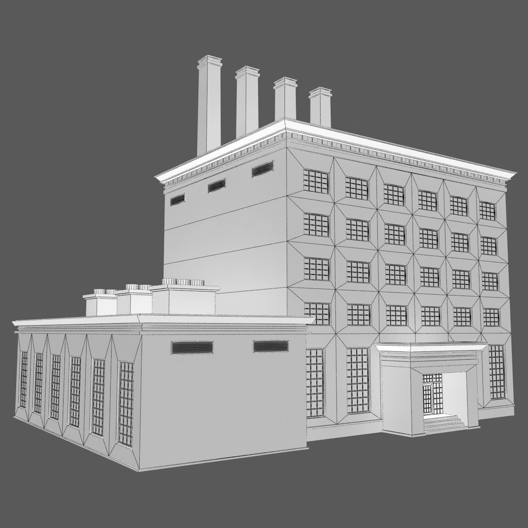 - Abandoned Steam Factory 3D - TurboSquid 1177463