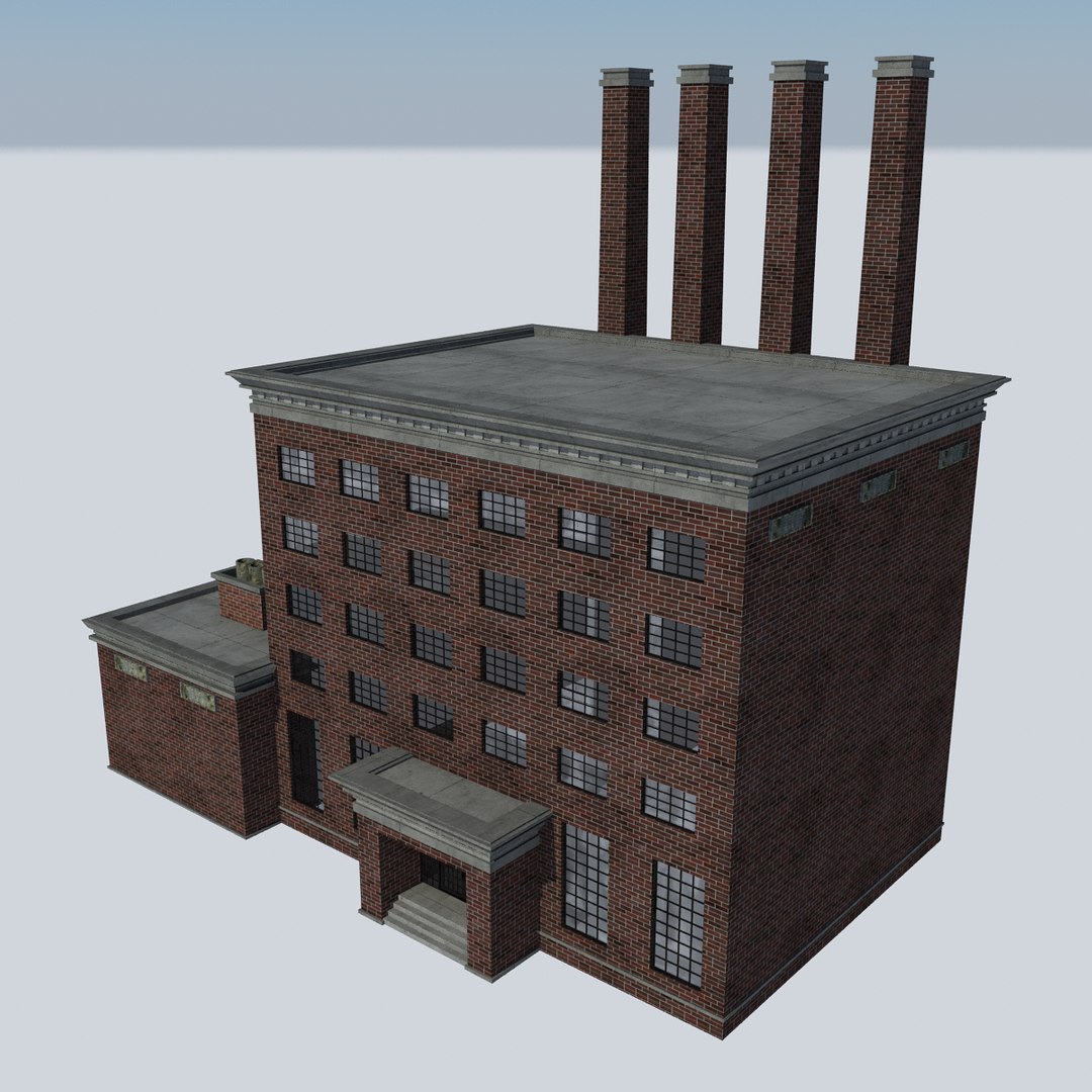 - Abandoned Steam Factory 3D - TurboSquid 1177463
