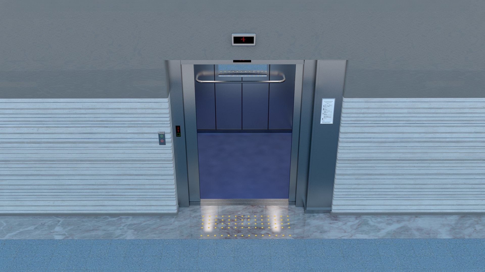 Elevator 3D Model - TurboSquid 1873669
