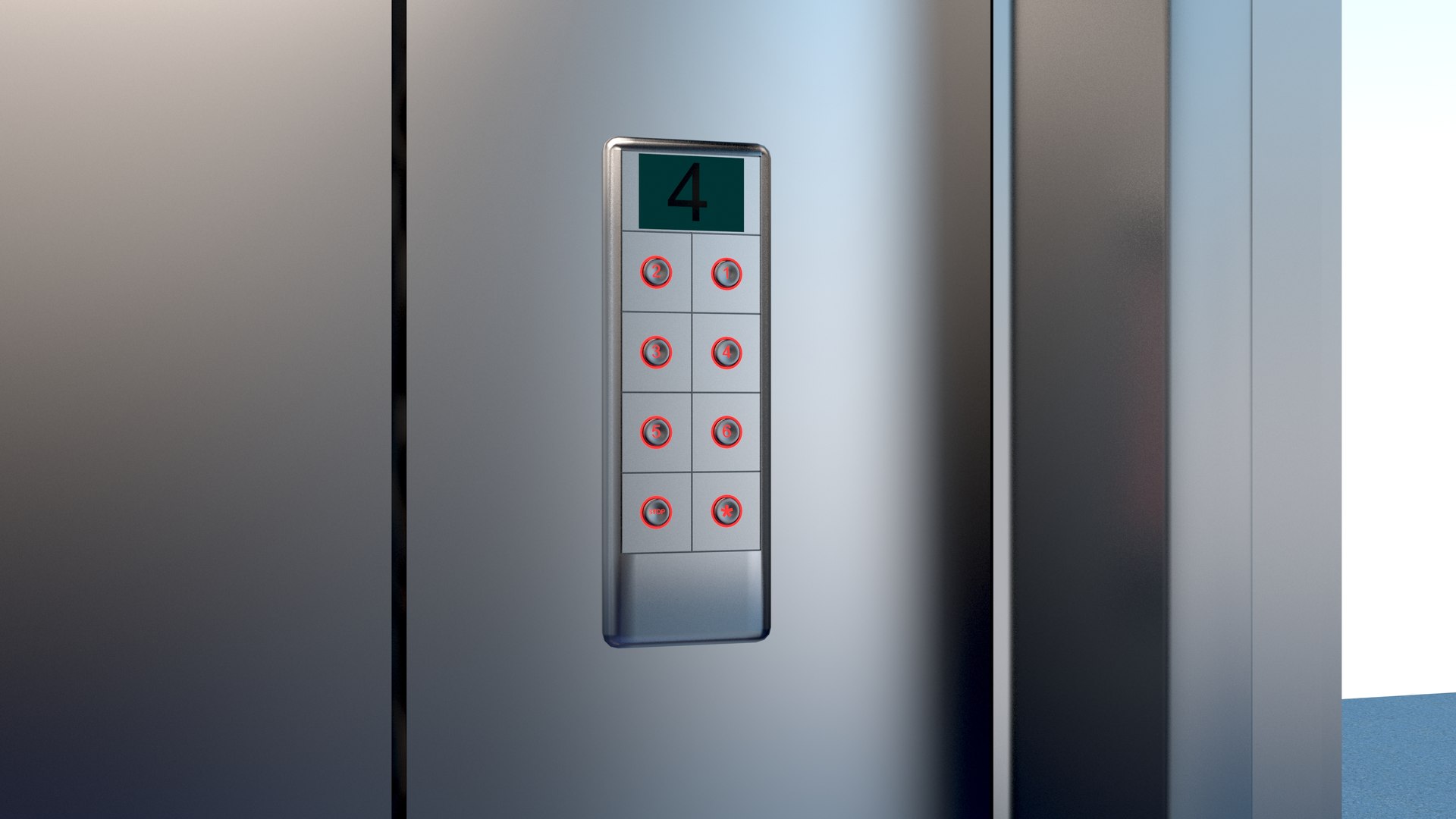 Elevator 3D Model - TurboSquid 1873669