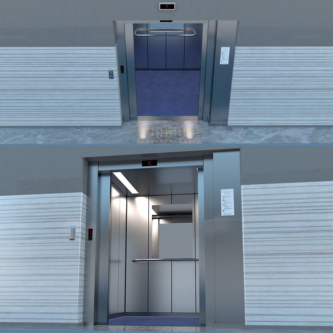 Elevator 3D Model - TurboSquid 1873669