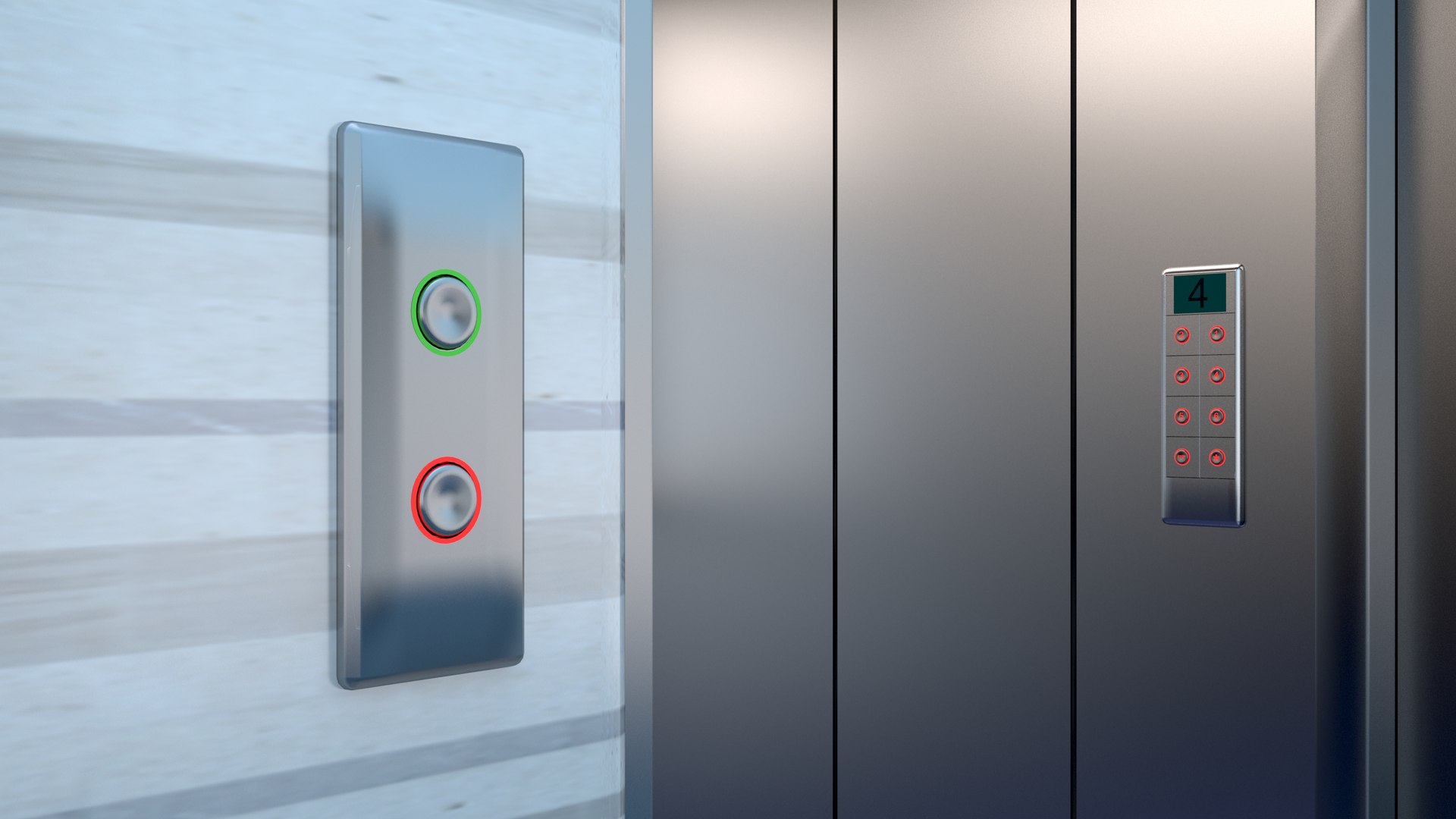 Elevator 3D Model - TurboSquid 1873669