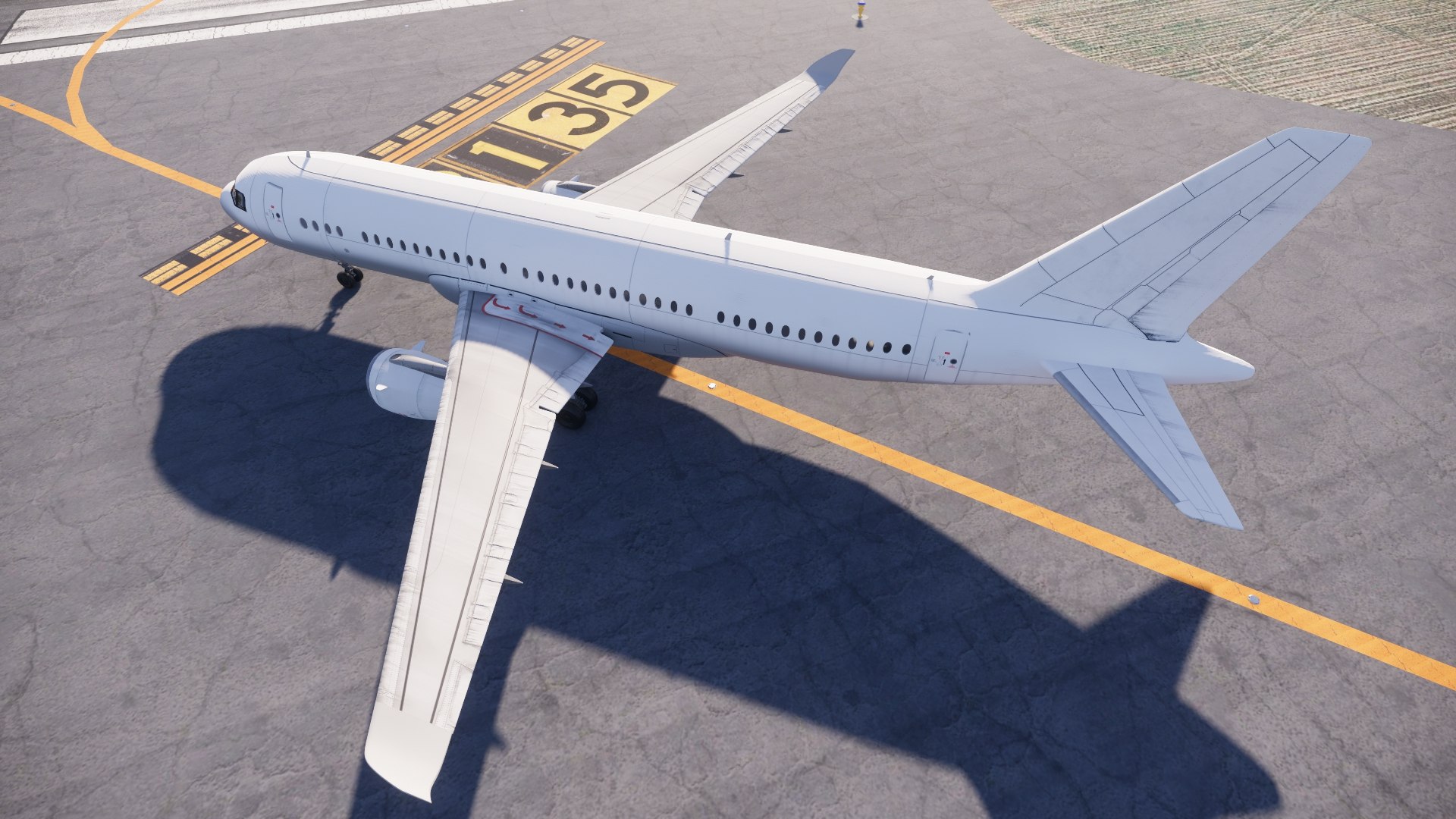 3D Airbus A320 Template V2 - TurboSquid 1776093