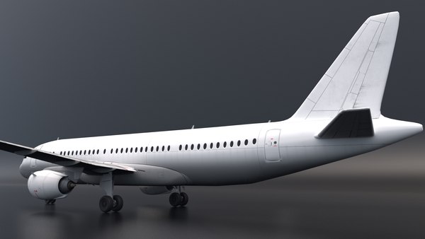 3D Airbus A320 Template v2 - TurboSquid 1776093
