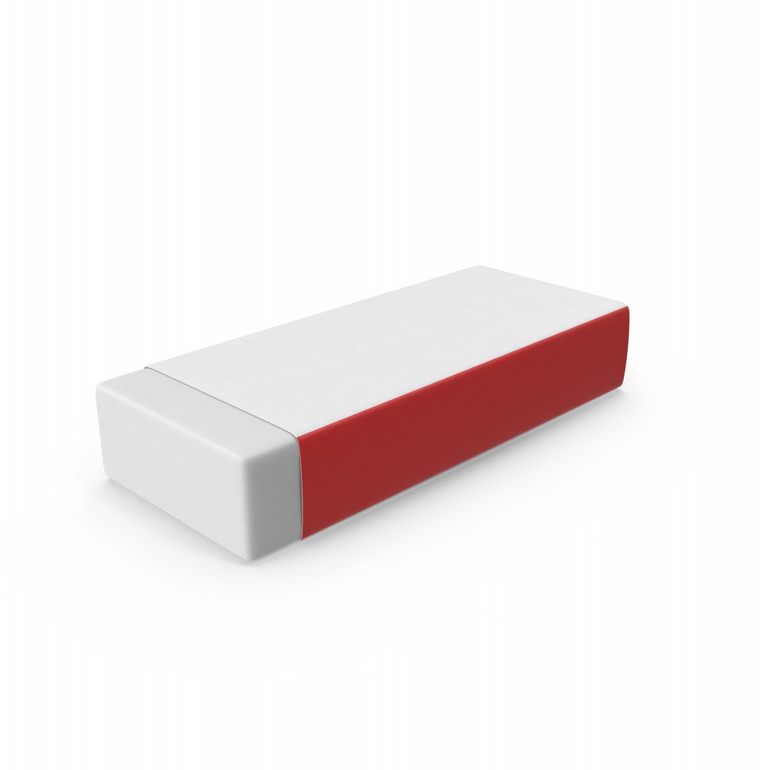 Eraser 3D Model - TurboSquid 1845477