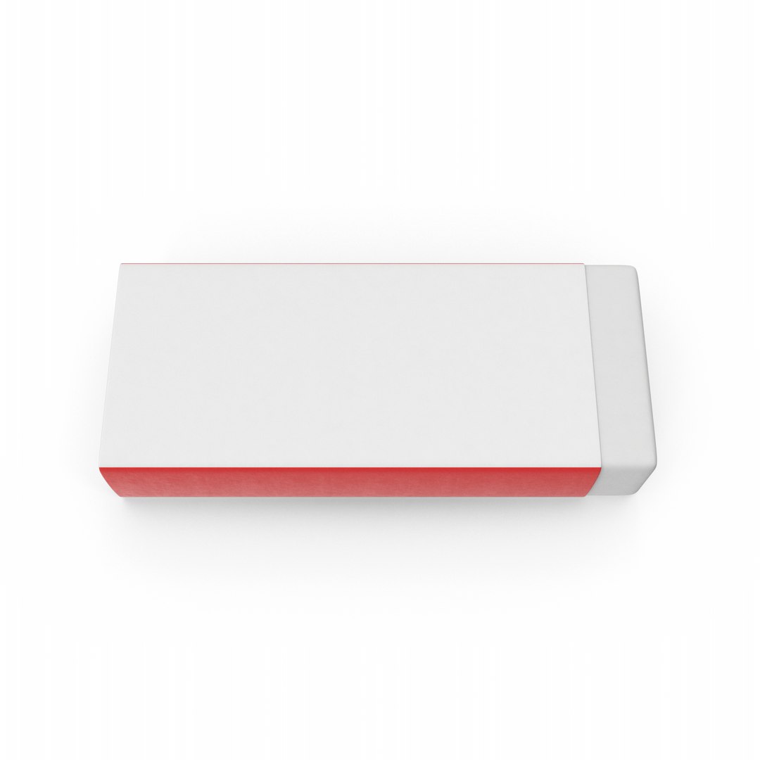 Eraser 3D Model - TurboSquid 1845477