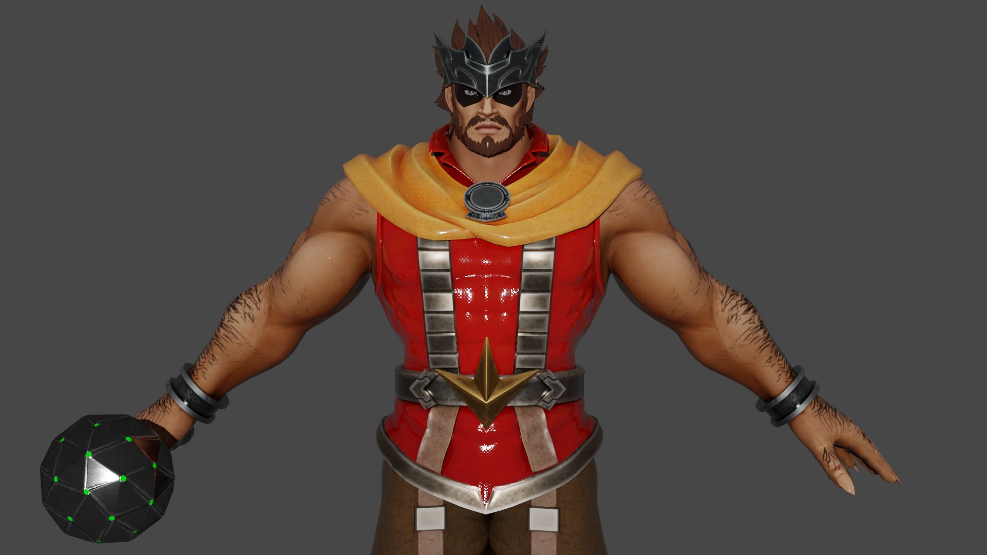 Gorgon Model - TurboSquid 2276665