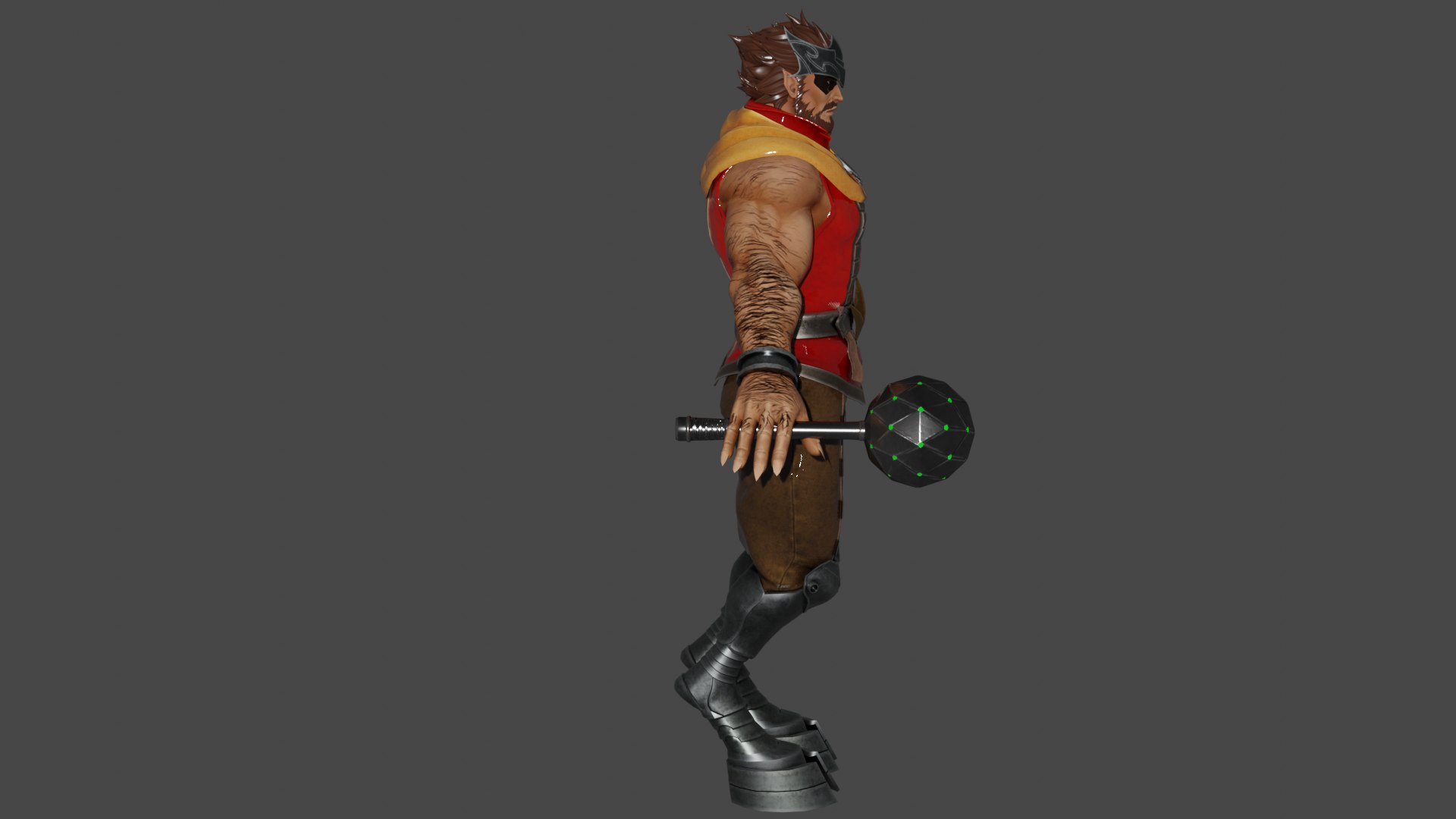 Gorgon Model - TurboSquid 2276665