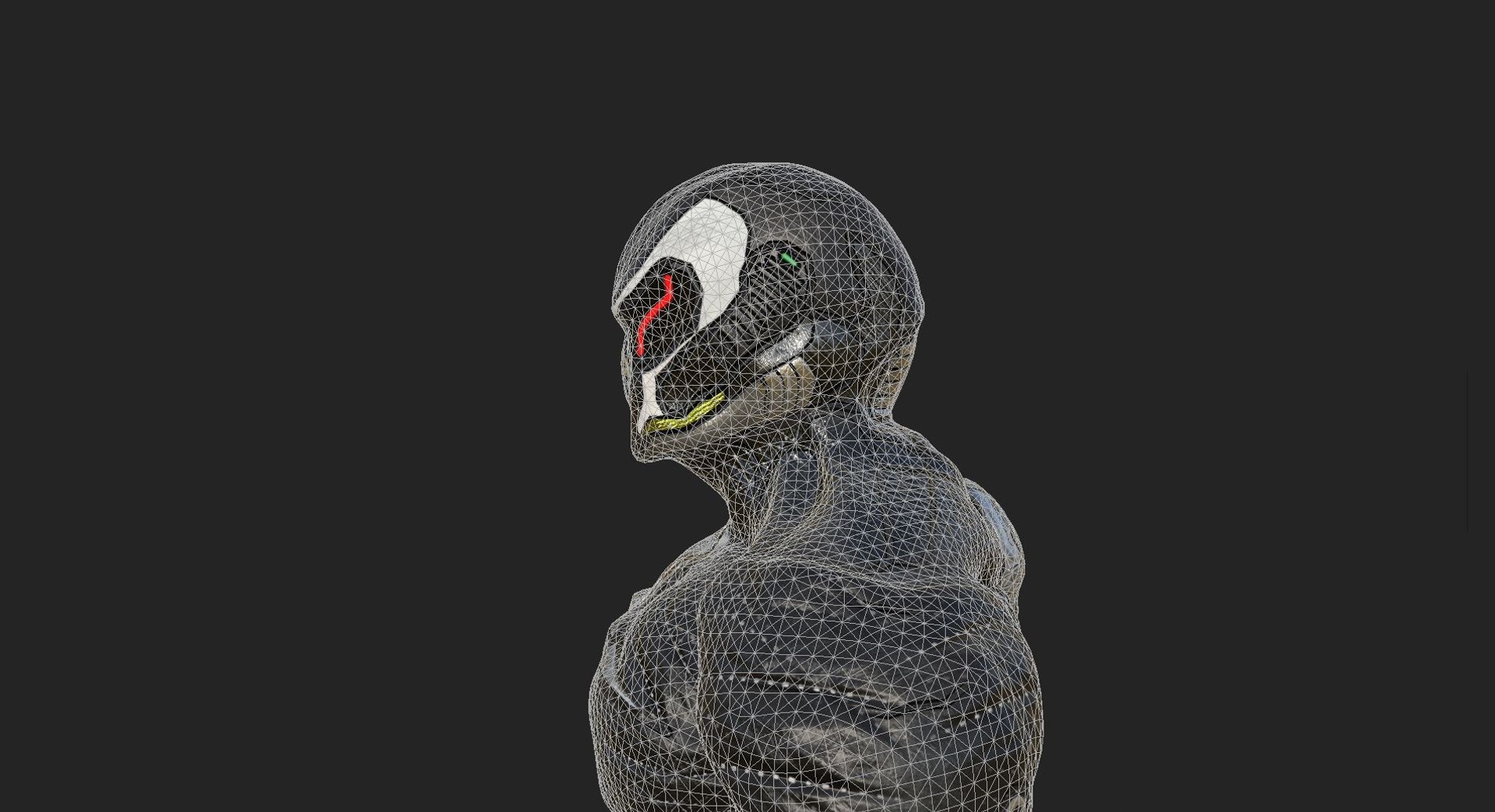 Cyborg In Nano Suit Model - TurboSquid 2152809