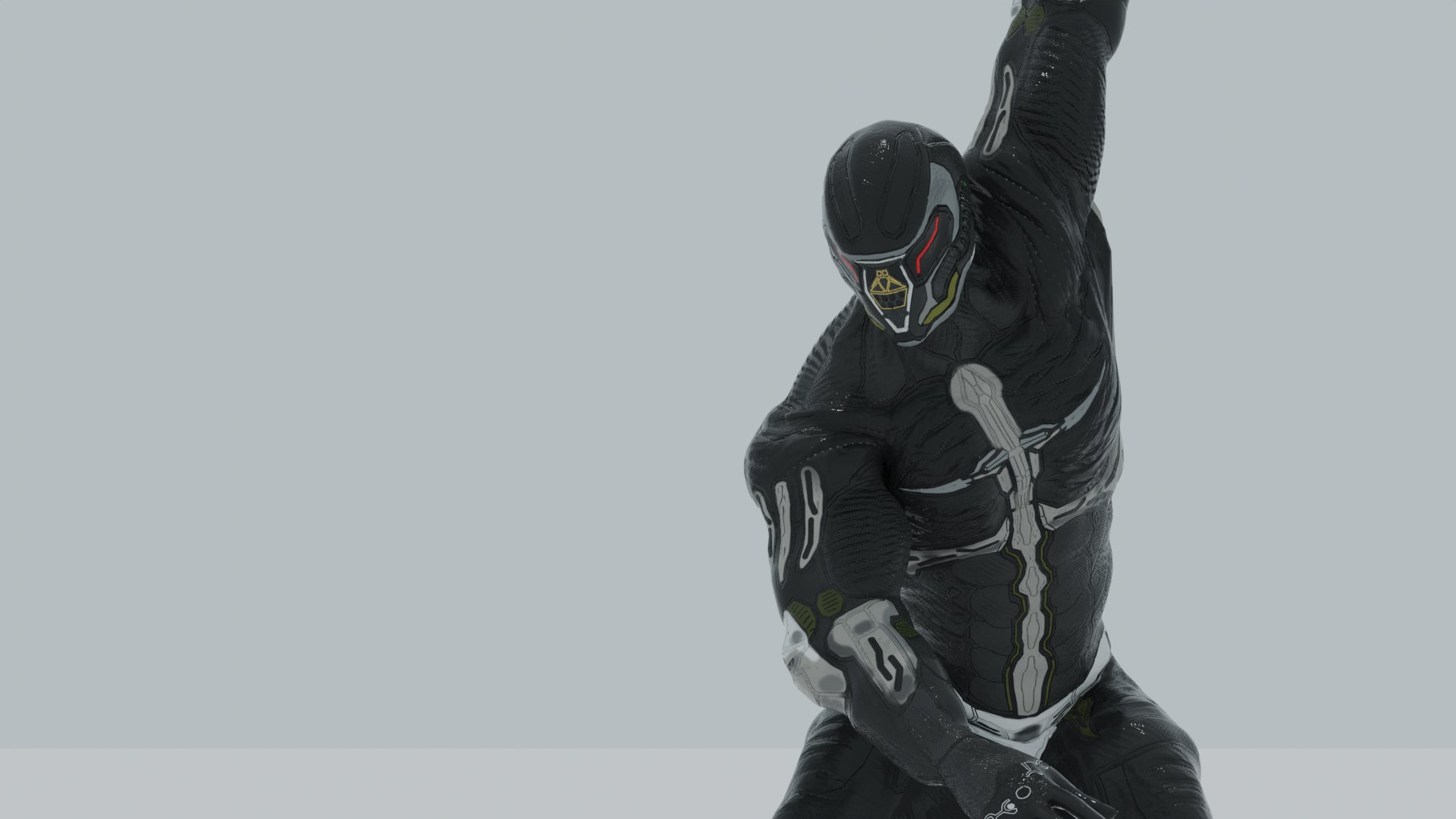 Cyborg In Nano Suit Model - TurboSquid 2152809