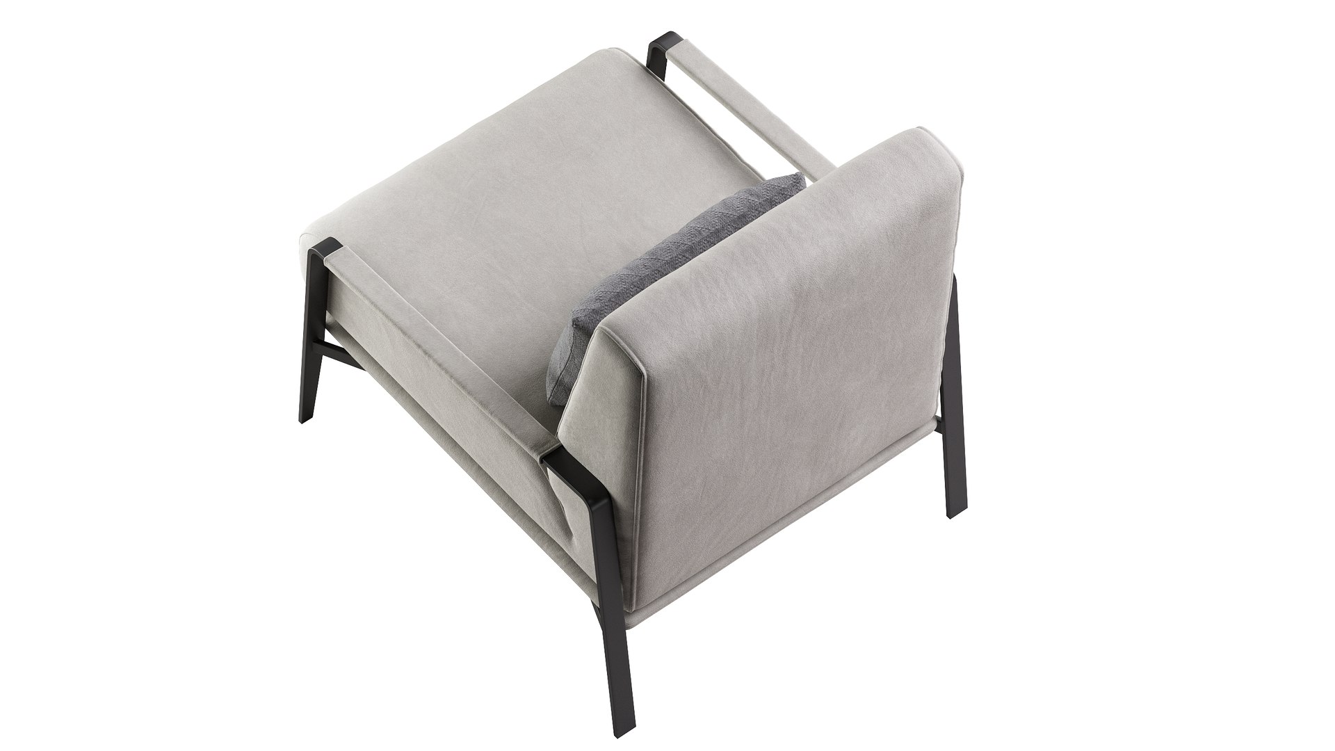 MODENA Fabric Armchair 3D - TurboSquid 2147727