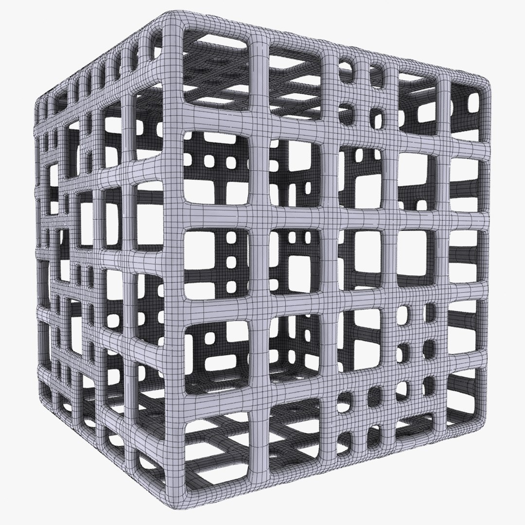 complex shape 3d model