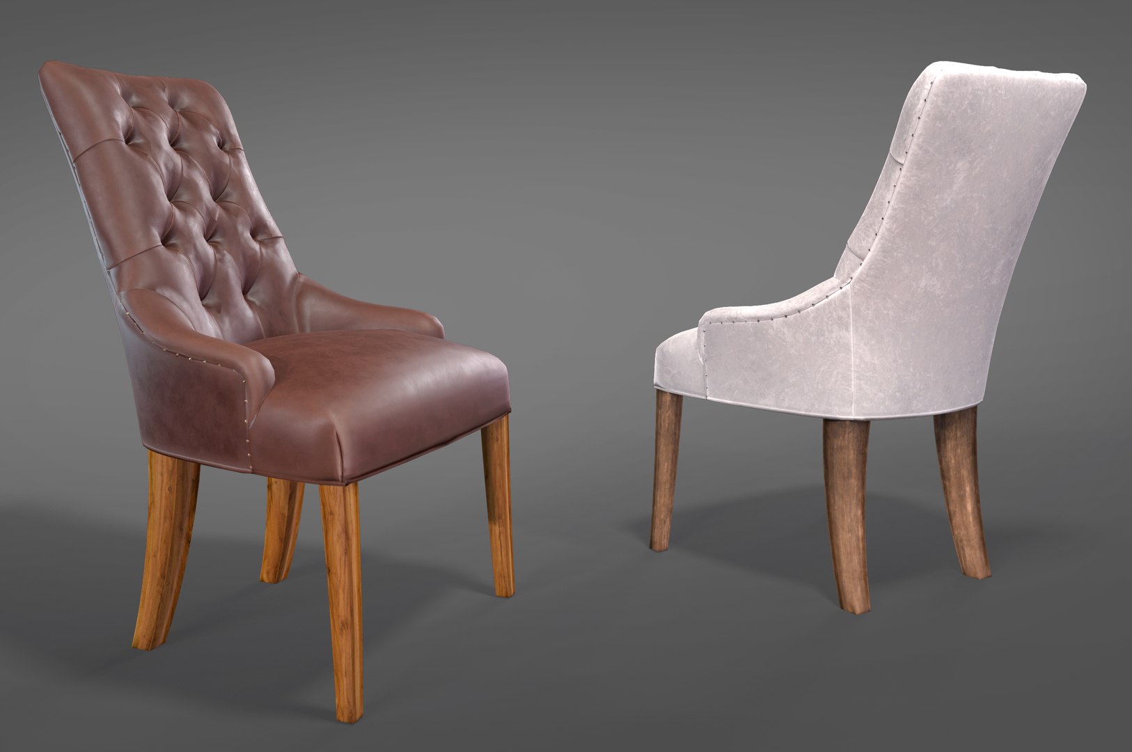Capitone chair 3D - TurboSquid 1768376