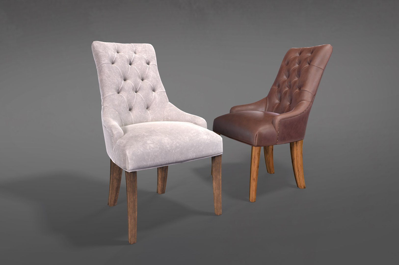 Capitone chair 3D - TurboSquid 1768376