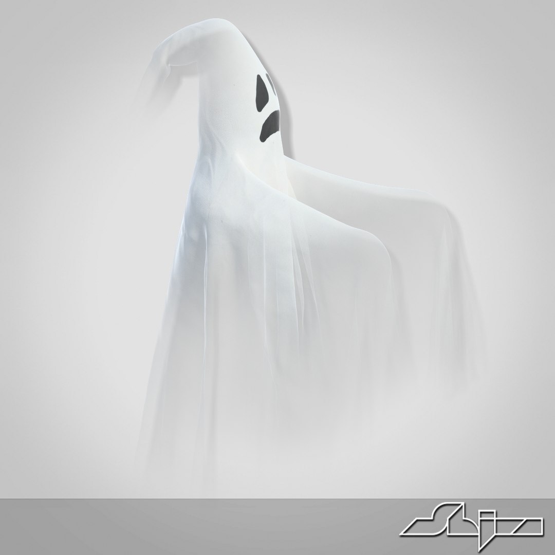 Halloween Ghost 1 3d Max