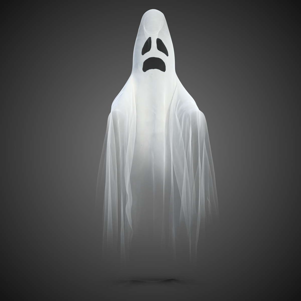 halloween ghost 1 3d max