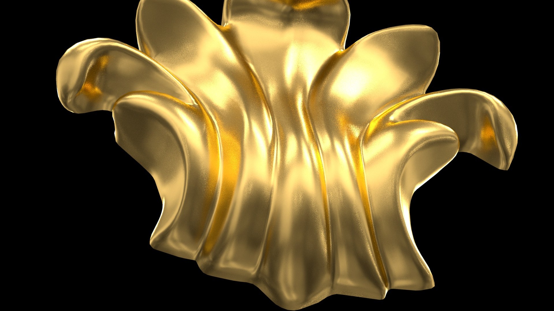 Plaster Decorative Bow DS349 3D Model - TurboSquid 2385010