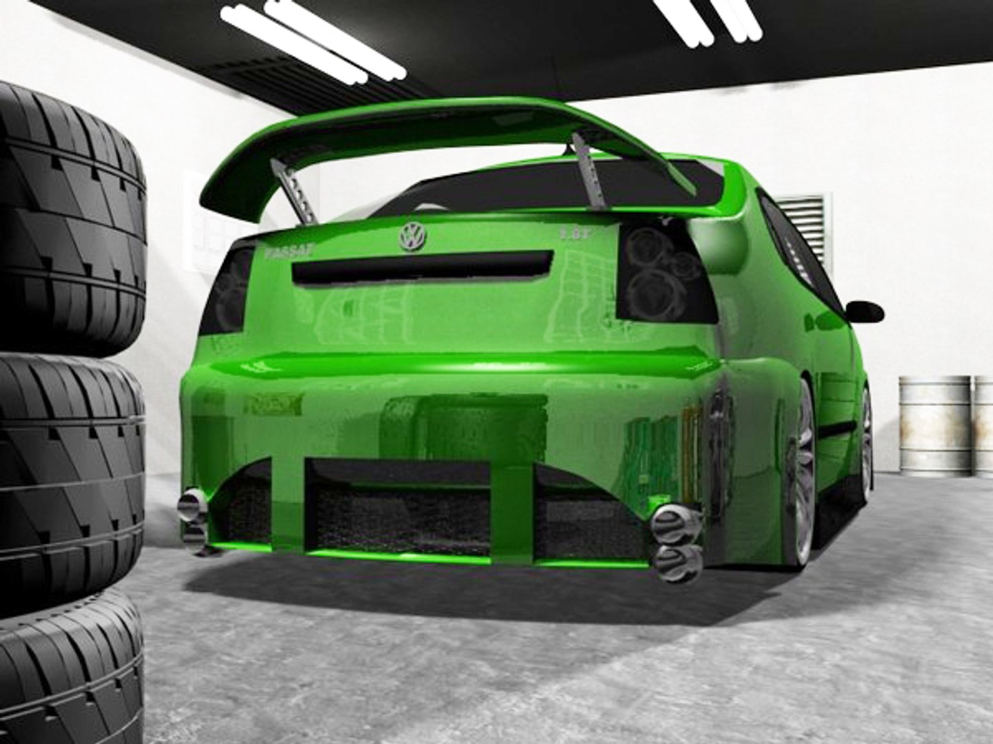 Street Racing Car 3D Model - TurboSquid 1353247