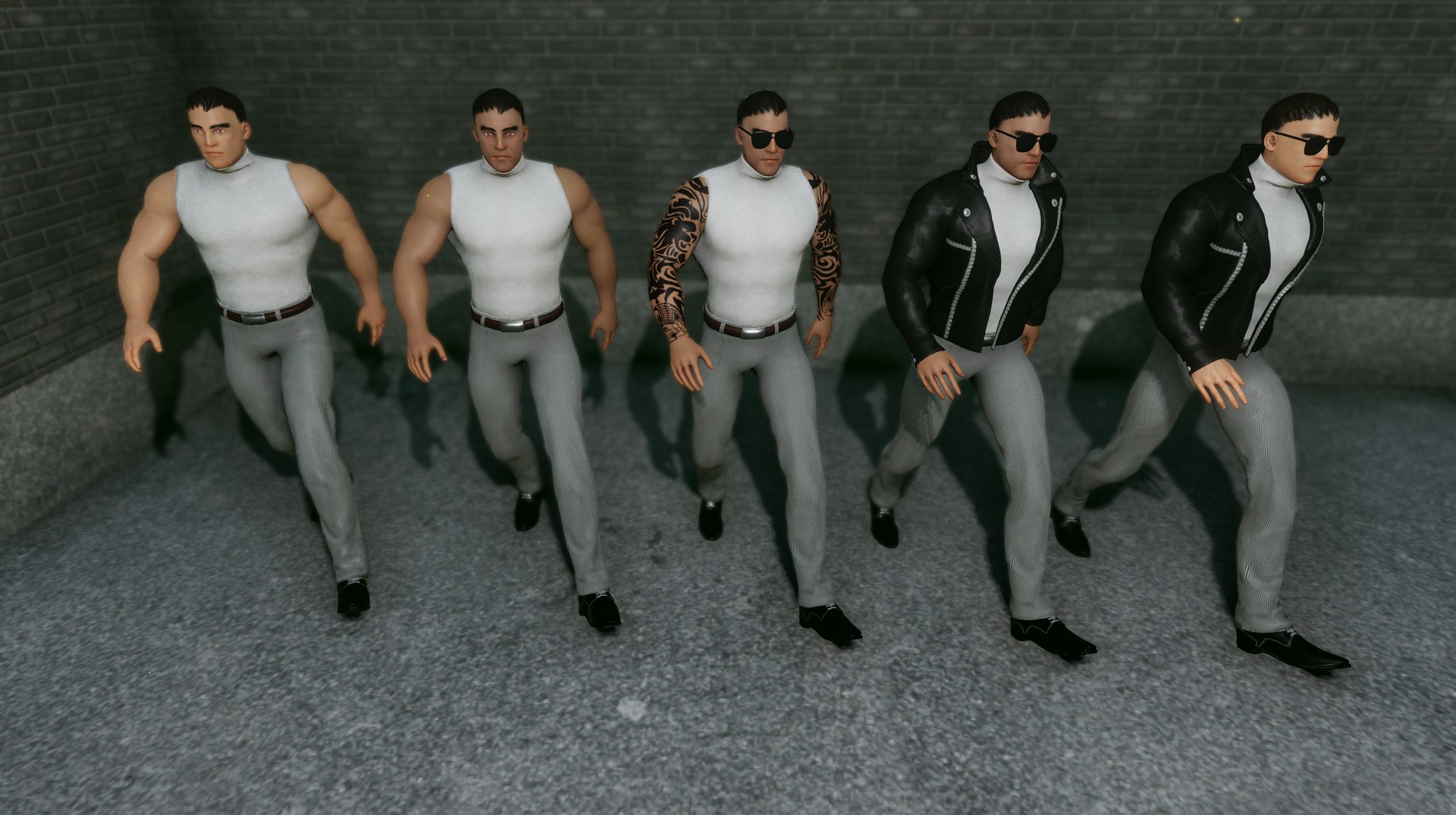 3D Hero Mafia Men - Model - TurboSquid 1390898