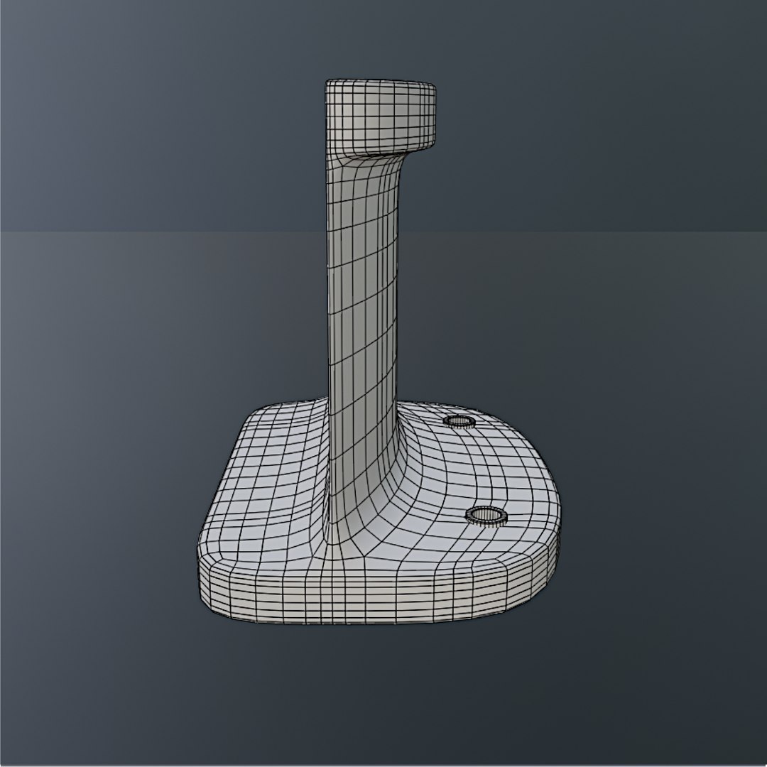 Printable headset rack 3D model - TurboSquid 1542702