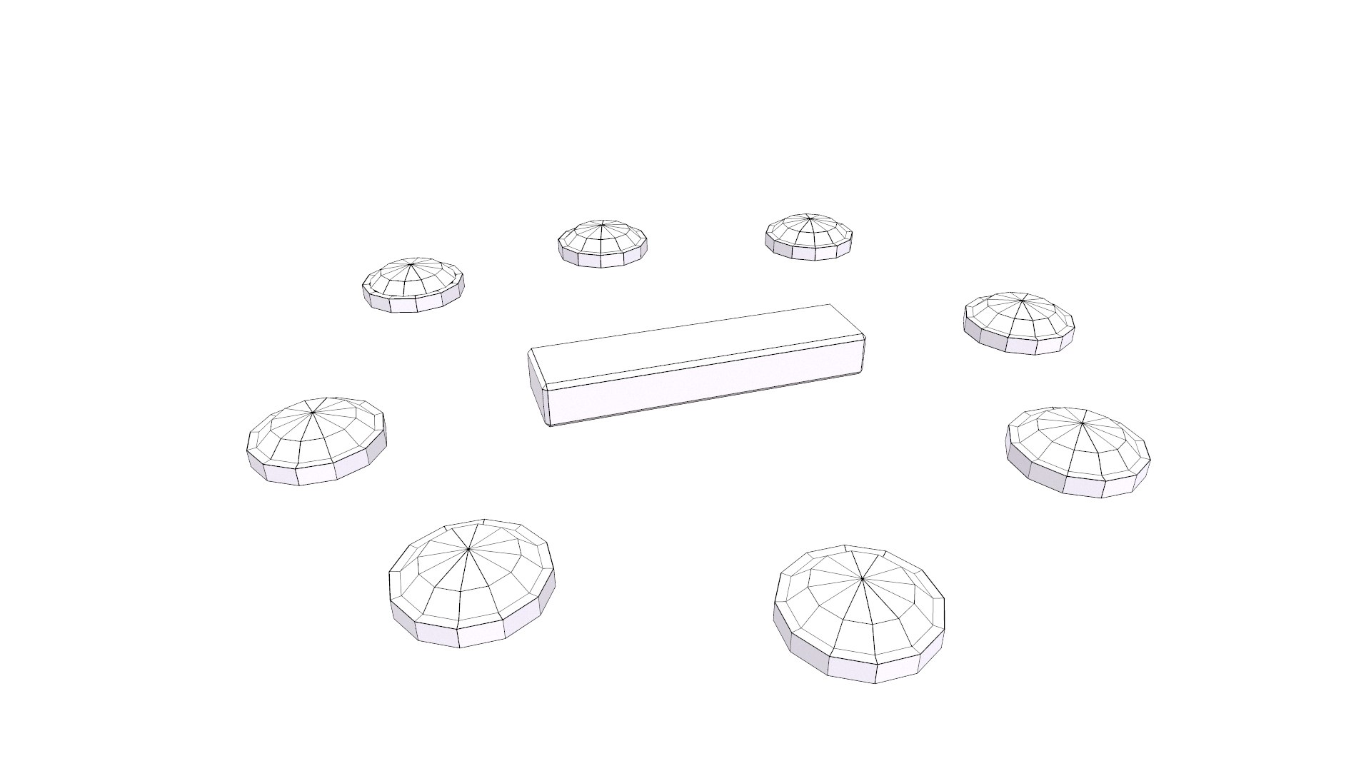 Magnet With Compass 3D Model - TurboSquid 2140415