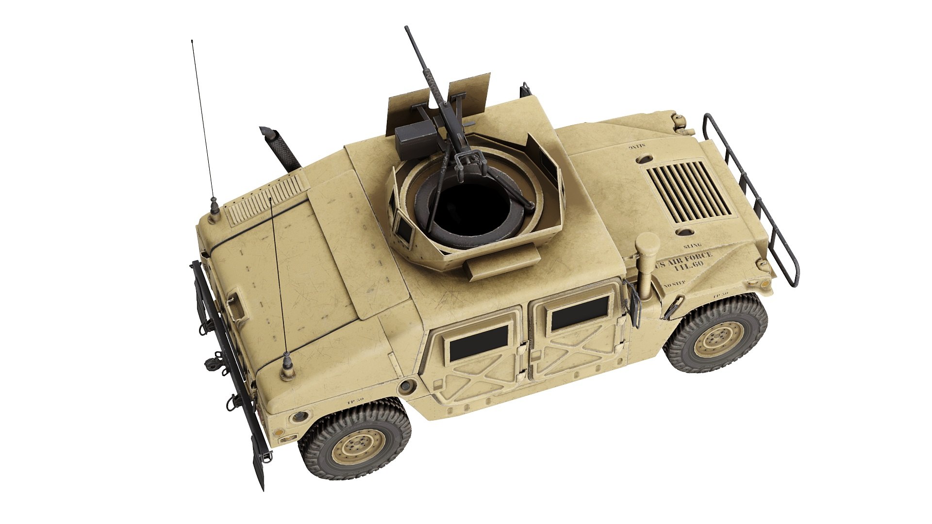 Game Ready Humvee Love-poly Model - TurboSquid 2381832