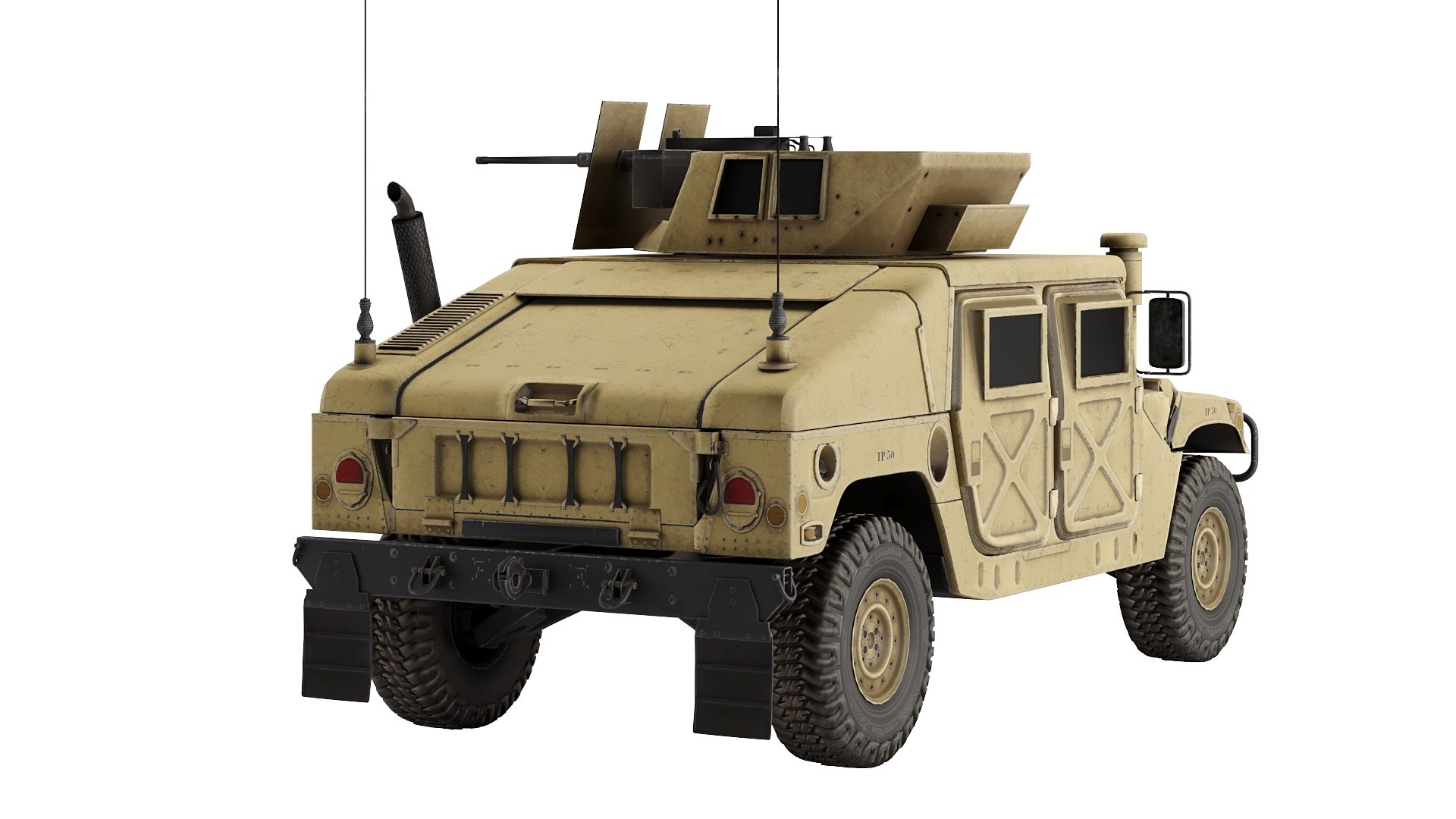 Game Ready Humvee Love-poly Model - TurboSquid 2381832