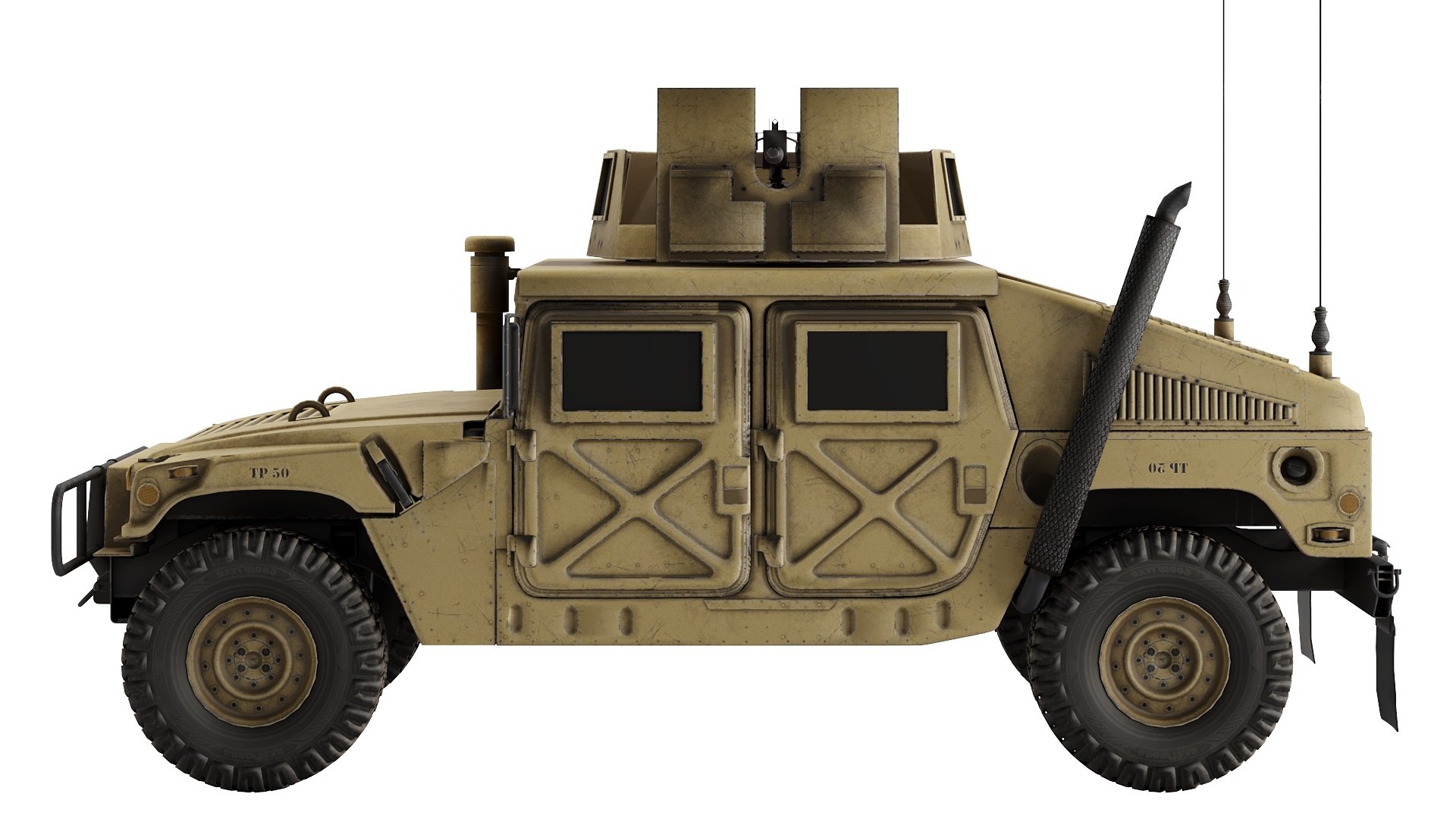 Game Ready Humvee Love-poly Model - TurboSquid 2381832