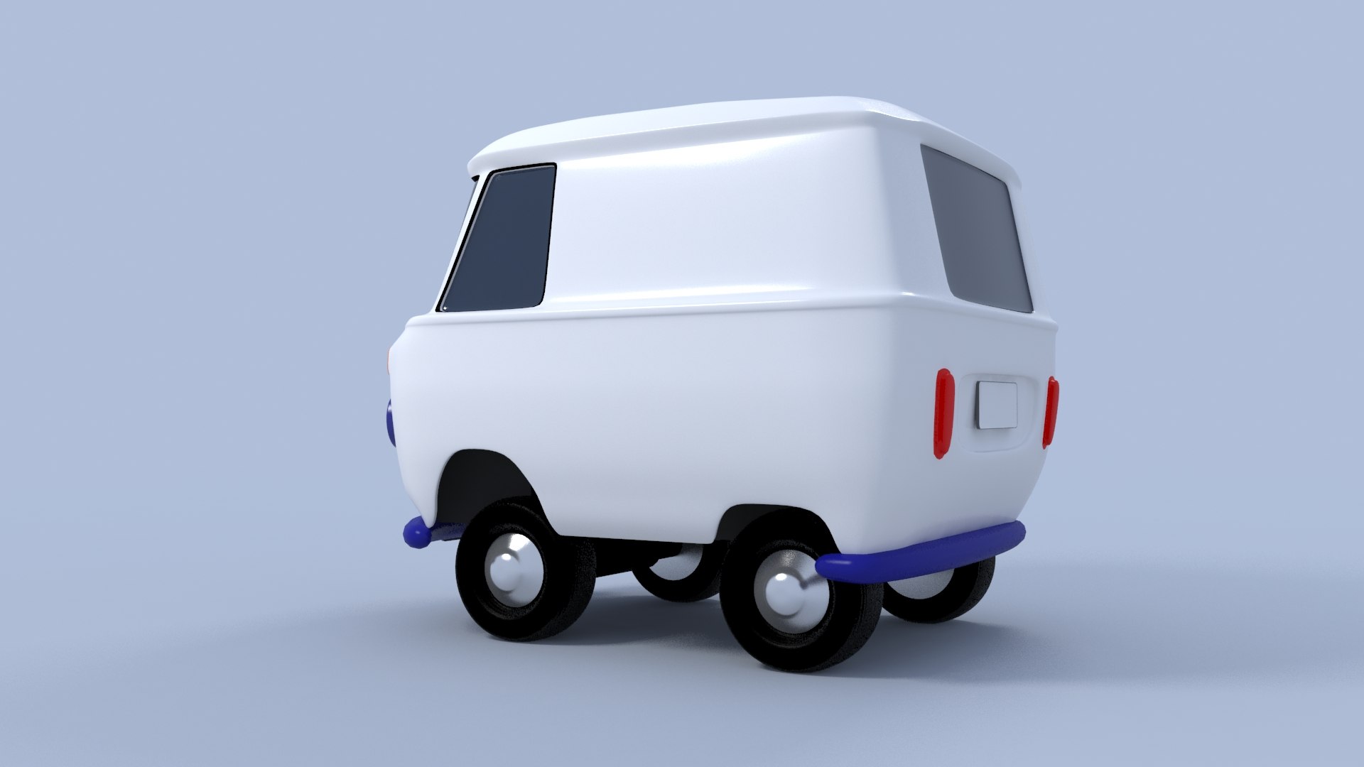 Cartoon kombi 3D model - TurboSquid 1171686