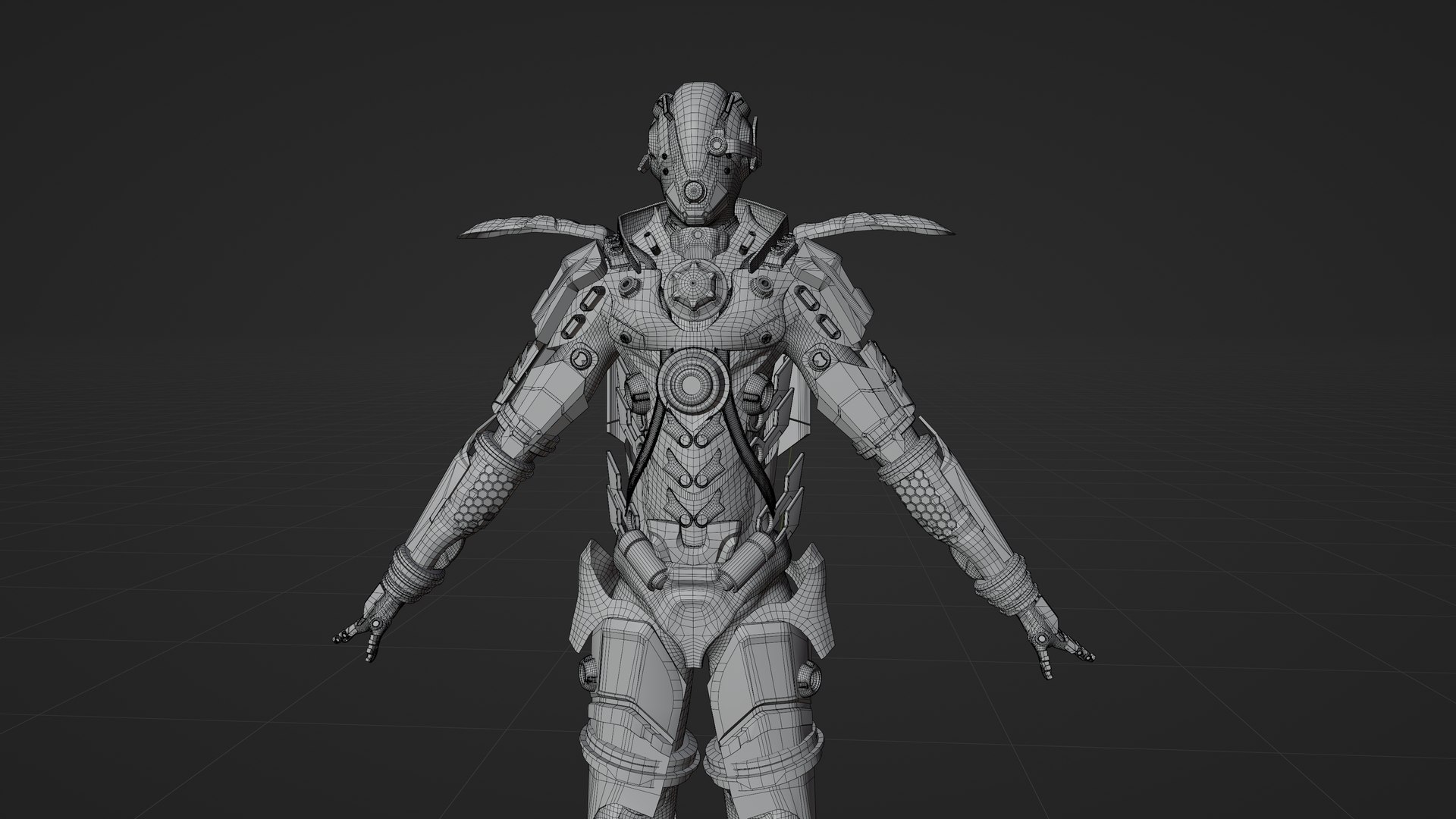 Robot Sci-fi Hardsurface 3D Model - TurboSquid 2269428