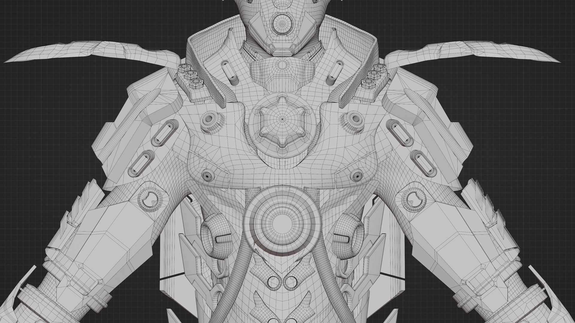 Robot Sci-fi Hardsurface 3D Model - TurboSquid 2269428