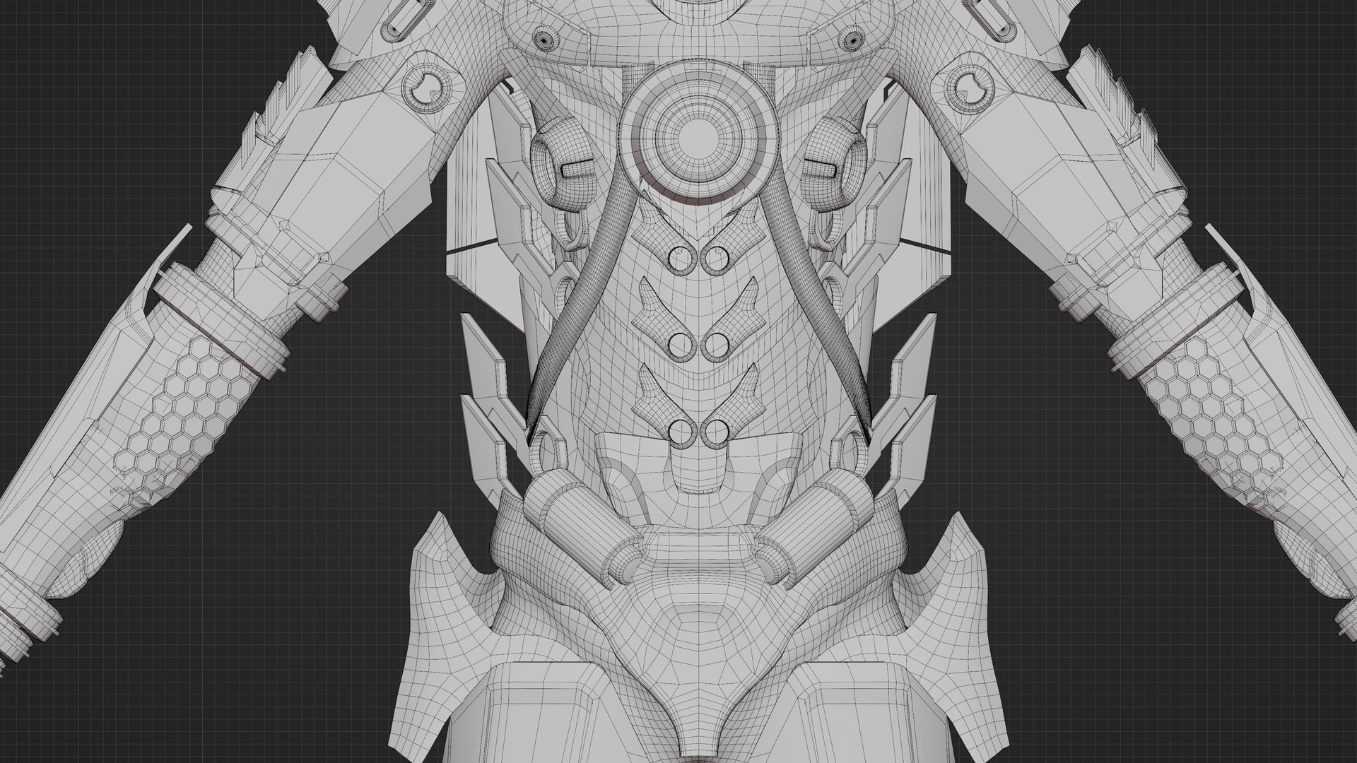 Robot Sci-fi Hardsurface 3D Model - TurboSquid 2269428