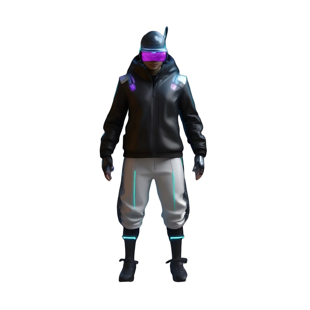 Cyber Squad Character Collection Model - TurboSquid 2333669