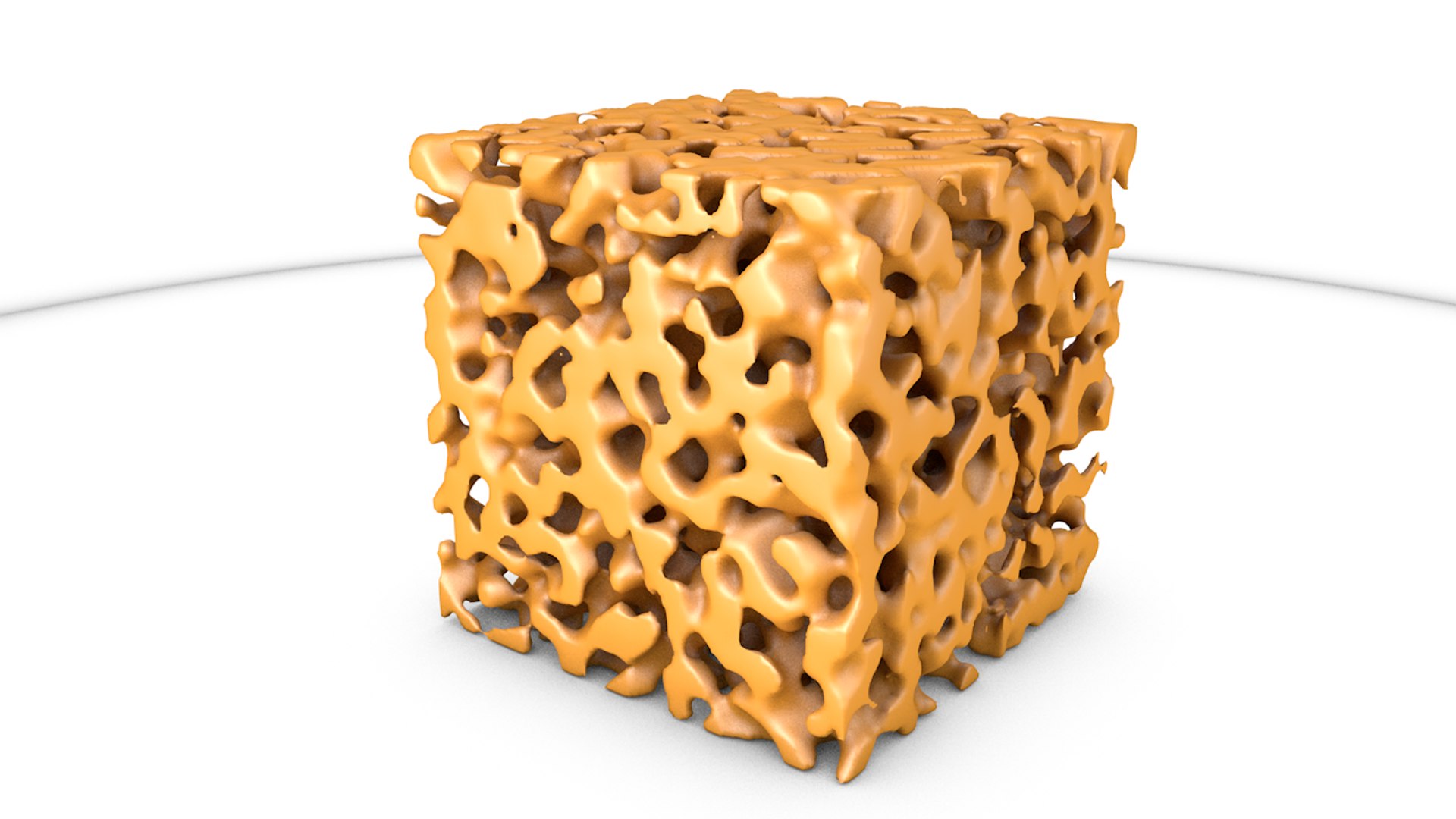 Porous Structure Growth 3d Model Turbosquid 1546357