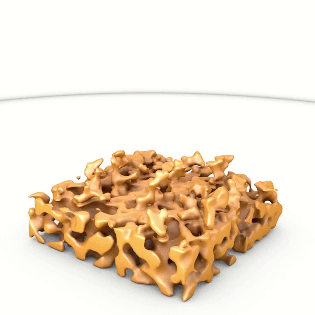 Porous Structure Growth 3D Model - TurboSquid 1546357