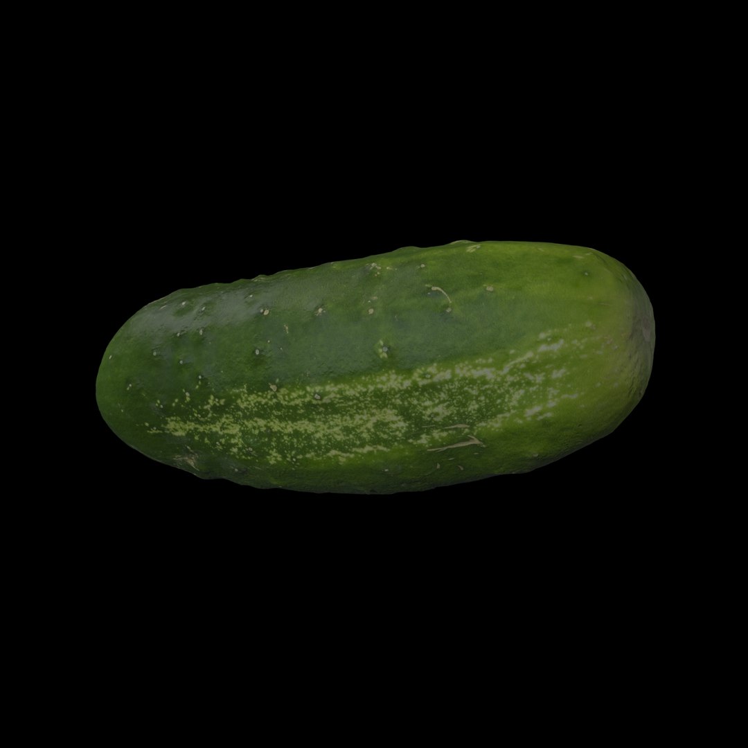 3D cucumber model - TurboSquid 1472419