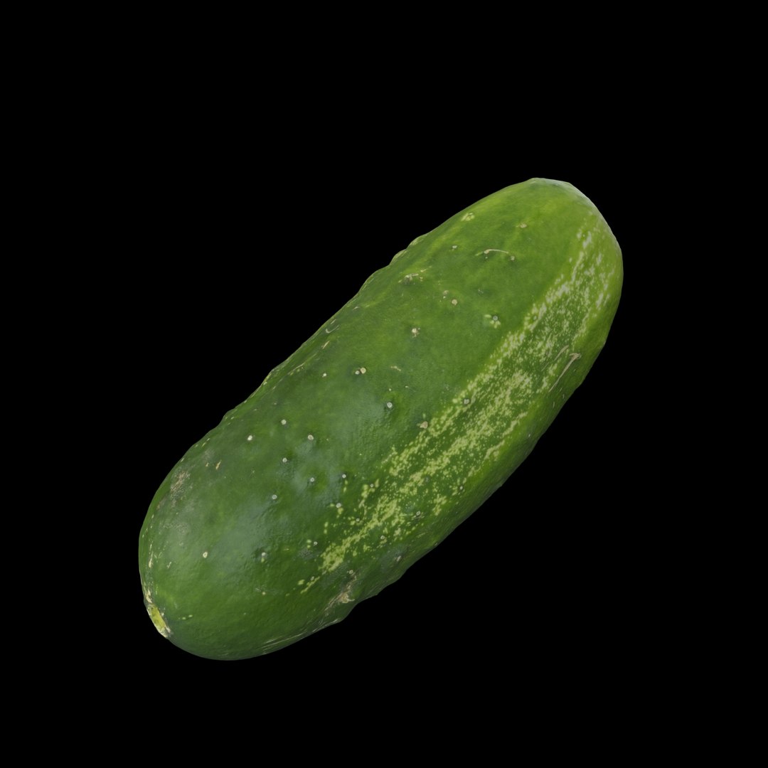 3D cucumber model - TurboSquid 1472419