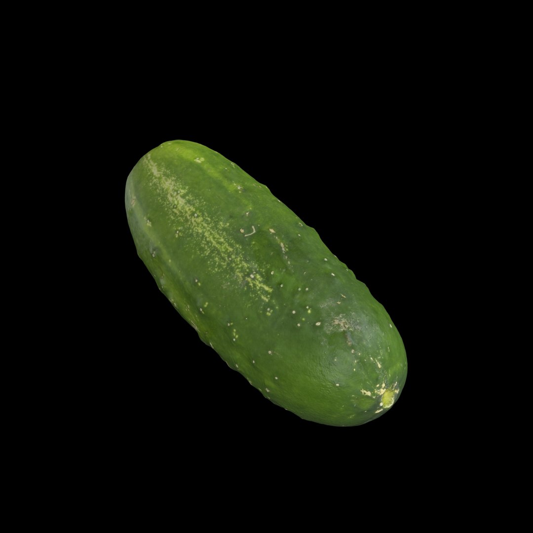 3D cucumber model - TurboSquid 1472419