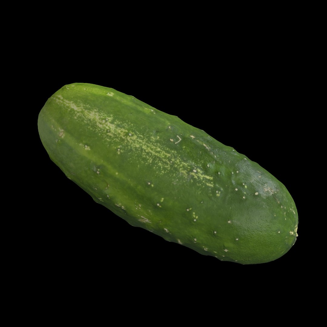 3D cucumber model - TurboSquid 1472419
