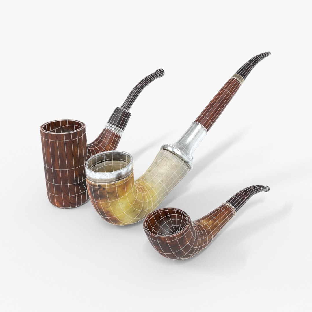 Smoking Pipes Model - TurboSquid 1540769