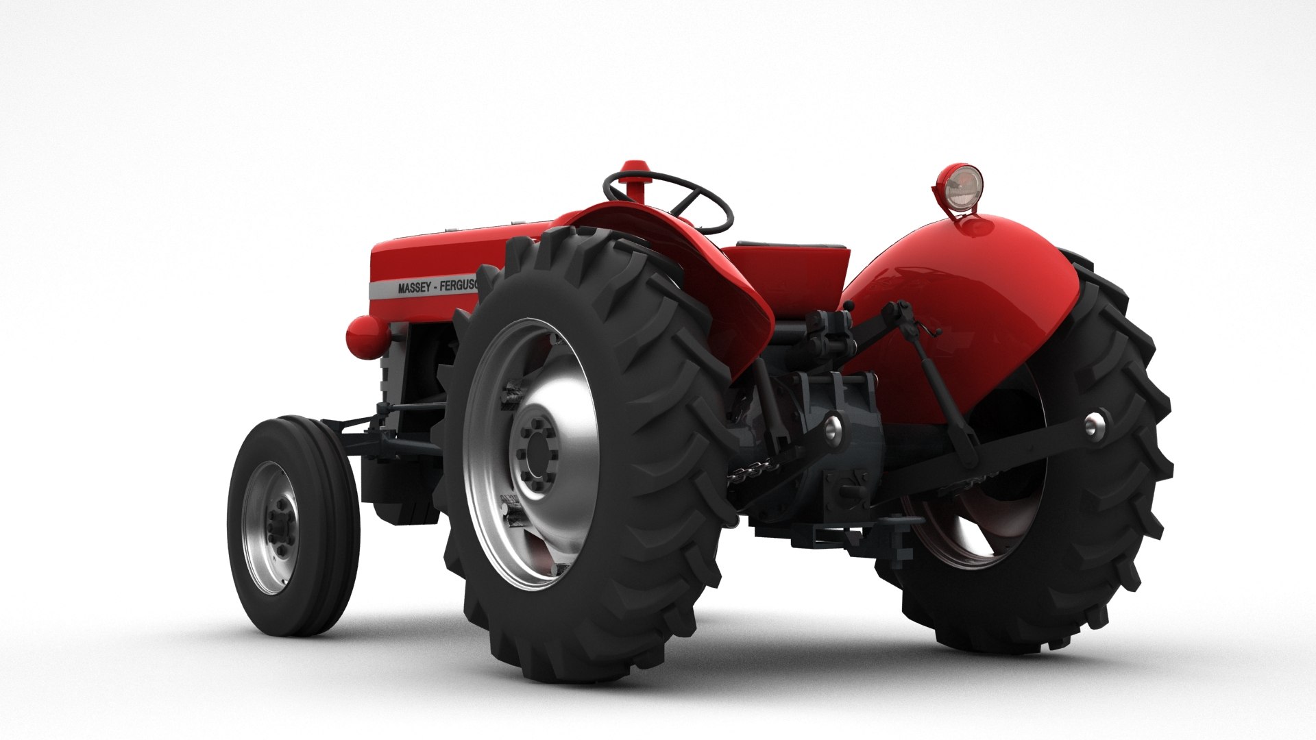 Massey Ferguson 135 - 1964 3D model - TurboSquid 2010505