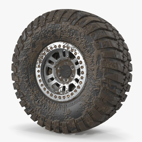Off Road Racing Wheel Dirty3D模型 - TurboSquid 1908139