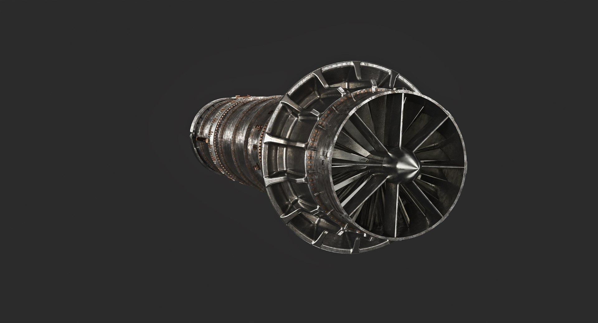 3d Model Jet Engine
