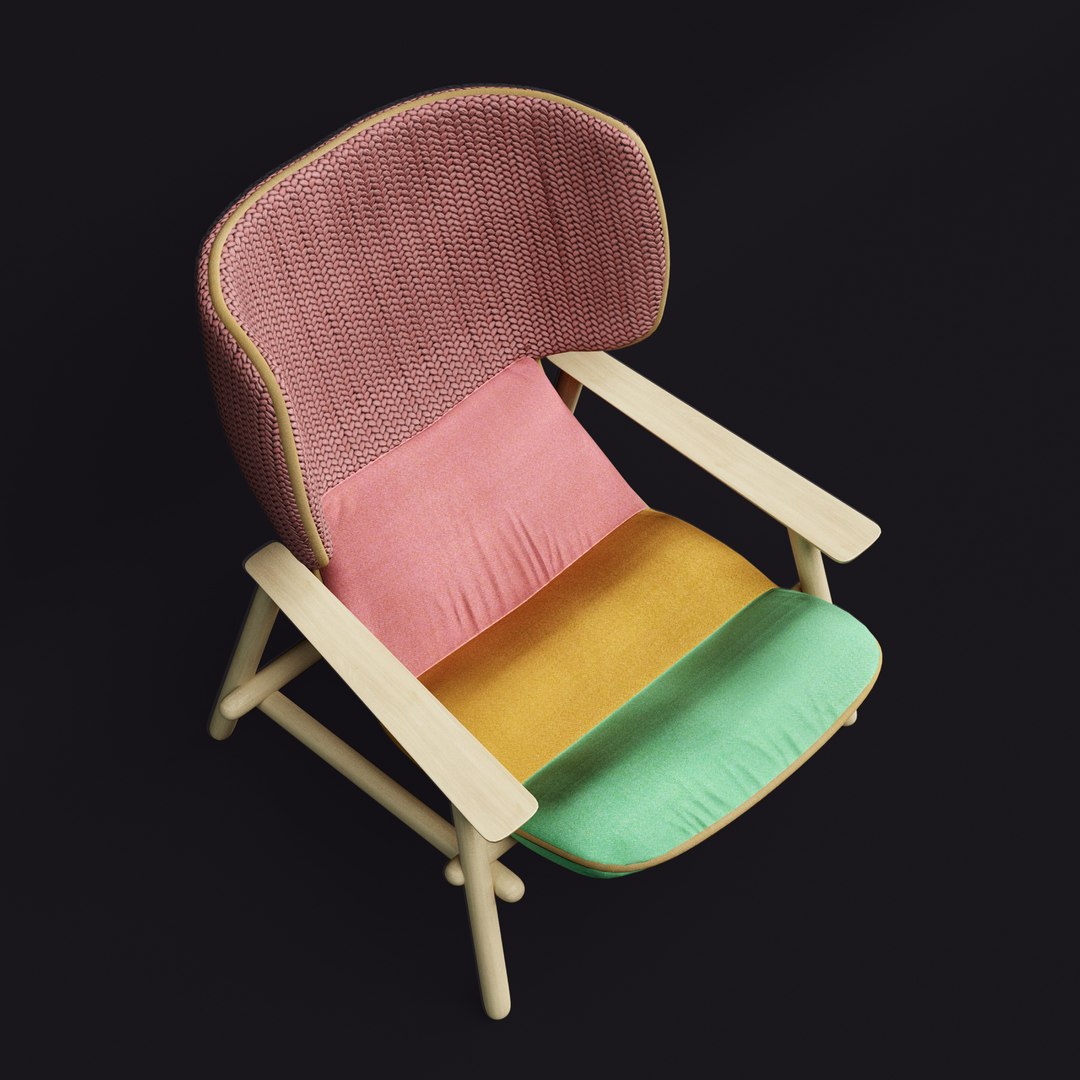 Designer lilo wing moroso model - TurboSquid 1603447