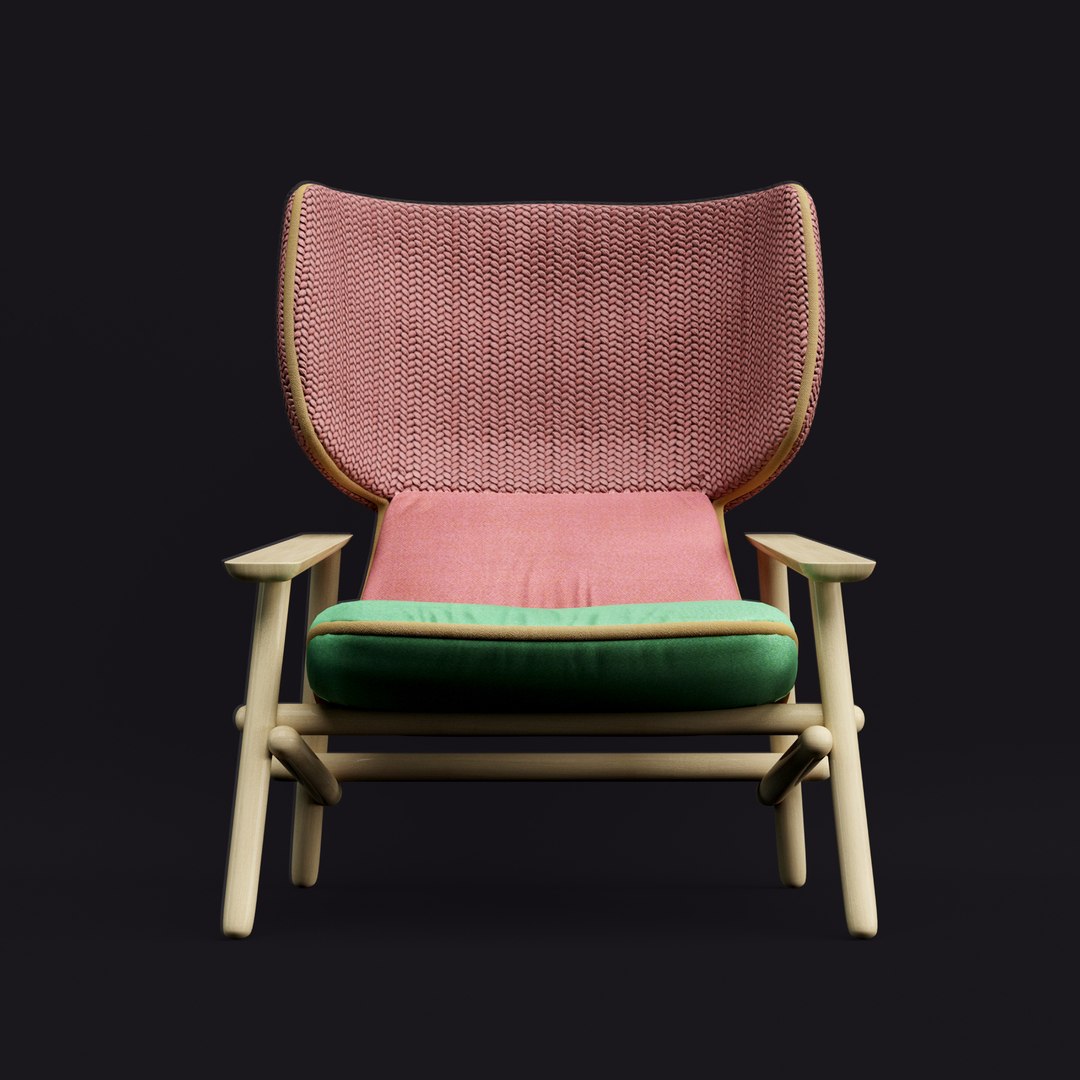 Designer lilo wing moroso model - TurboSquid 1603447