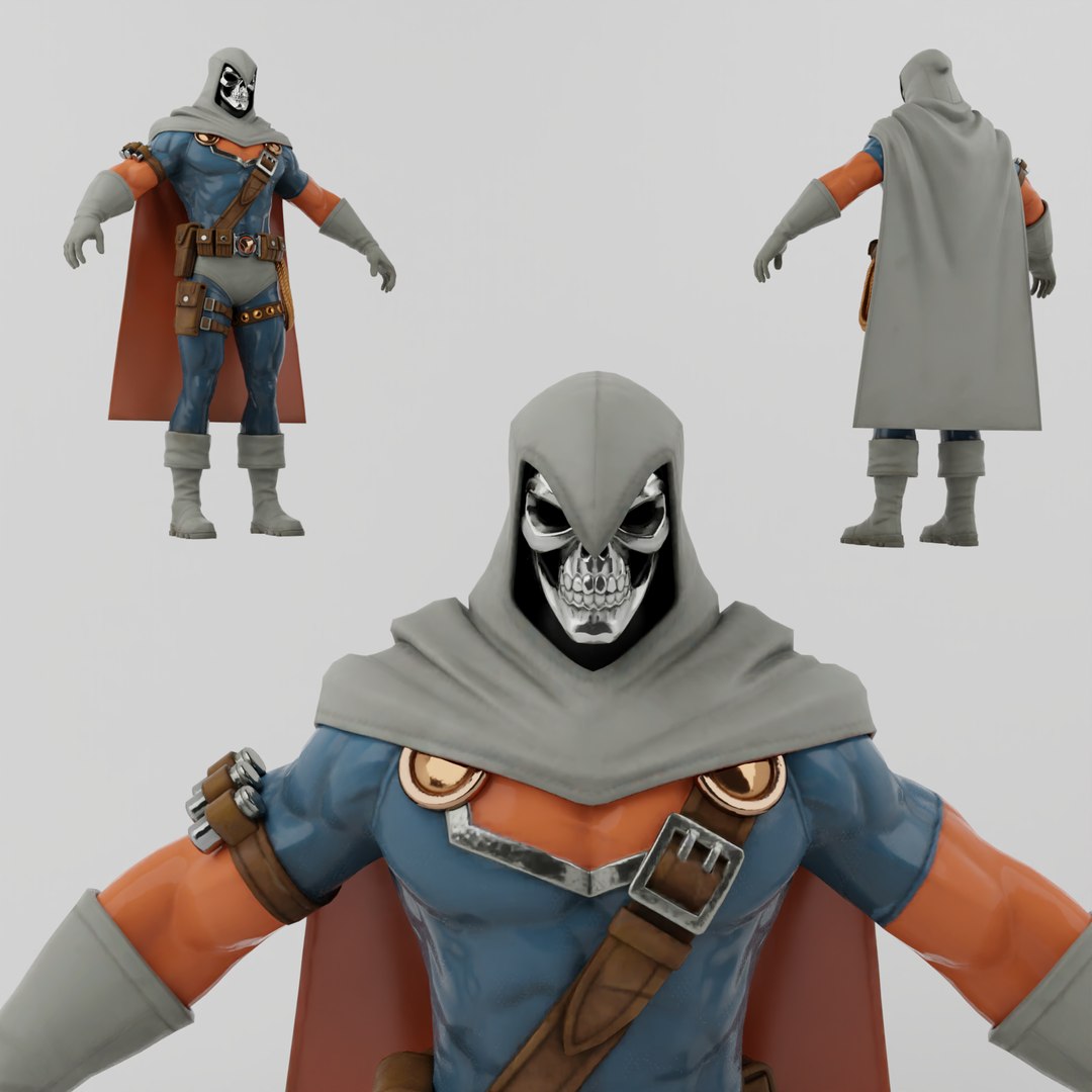 modelo 3d Taskmaster Lowpoly Rigged - TurboSquid 2034078