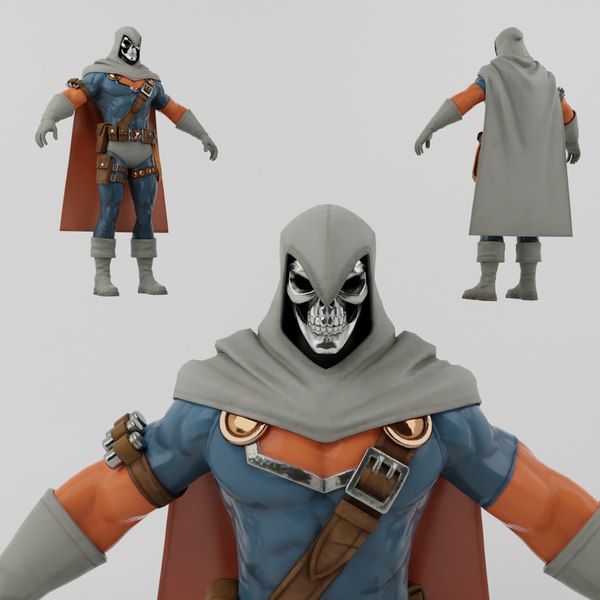 modelo 3d Taskmaster Lowpoly Rigged - TurboSquid 2034078
